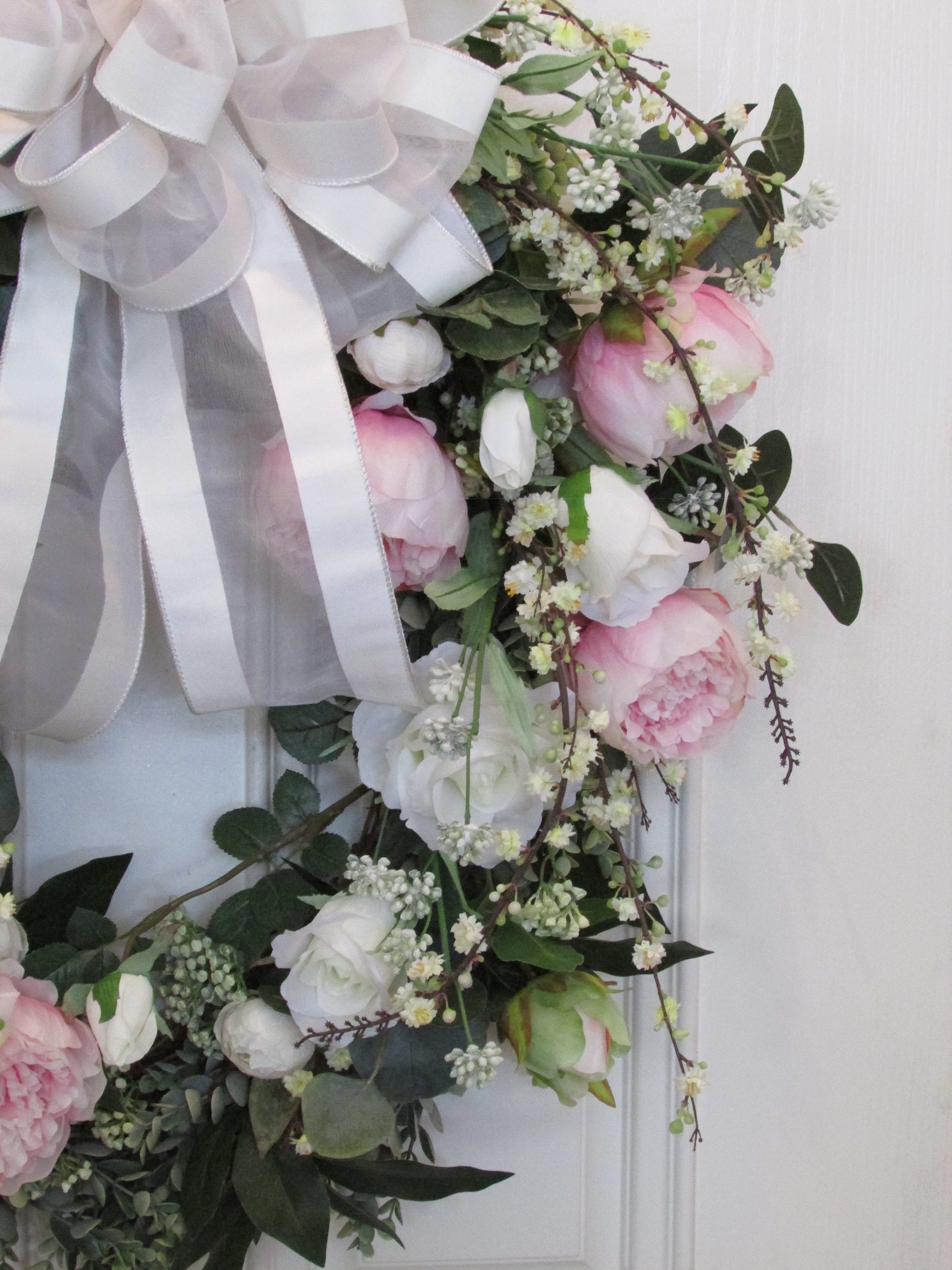 Wedding Wreath Wedding Floral Wreath Wedding Wreath for - Etsy
