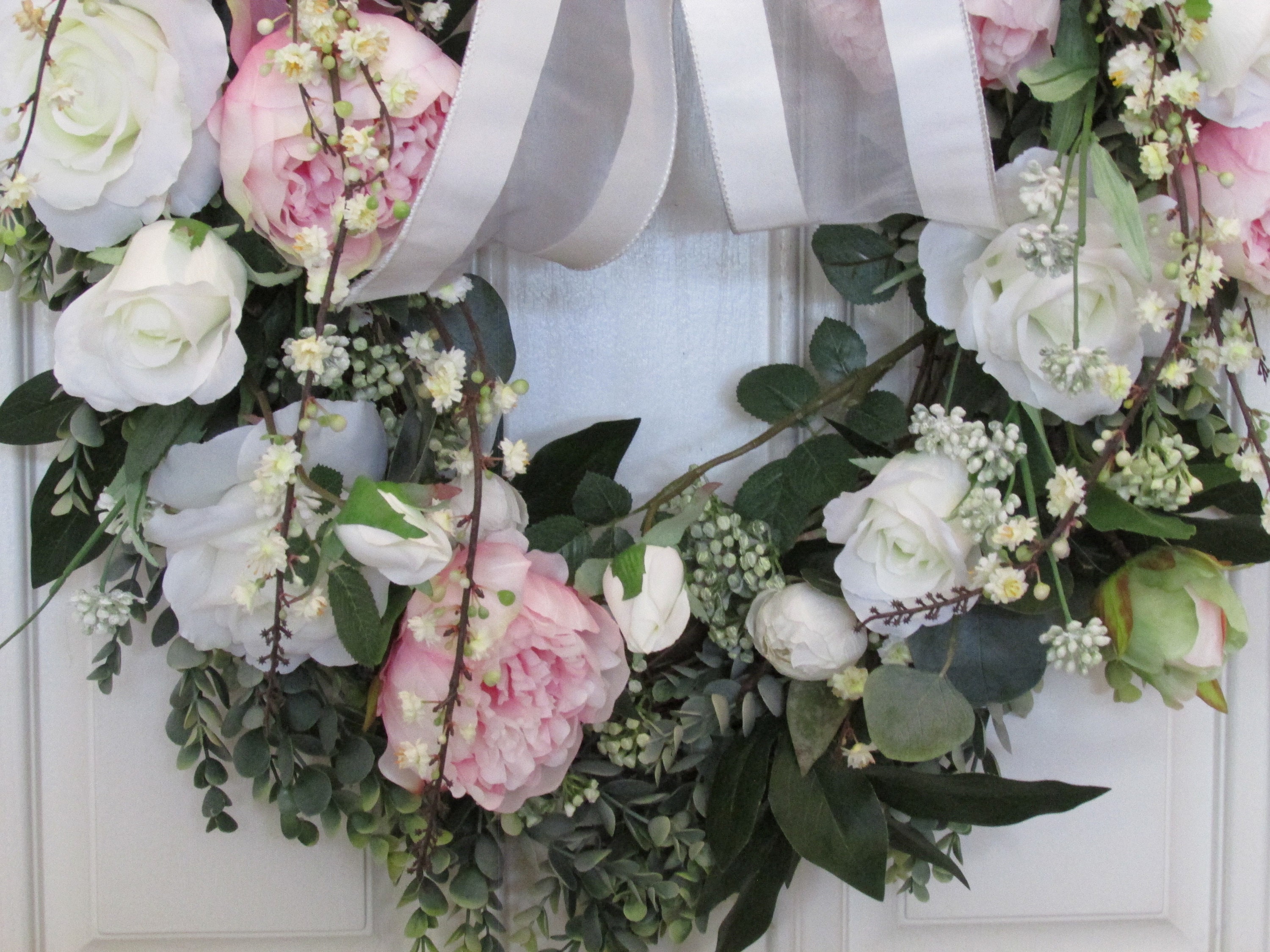 Wedding Wreath Wedding Floral Wreath Wedding Wreath for - Etsy