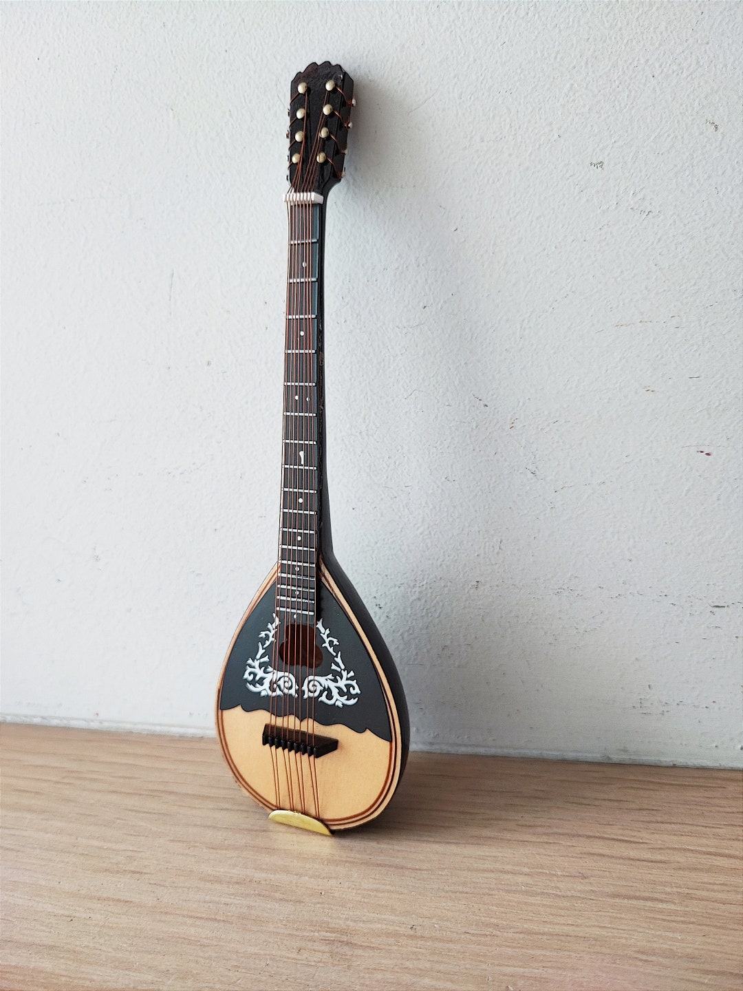 Wooden Bouzouki Miniature, Vintage Bouzouki Miniature in Its Box, Greek ...