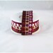 Magenta Brown Purple, Wire Rimmed Ribbon, Polka Dot Ribbon in Three ...