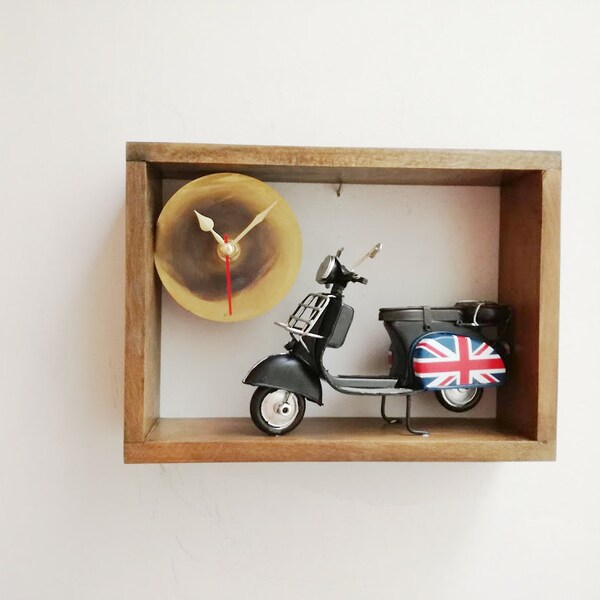 Wooden Flag Clock - Etsy