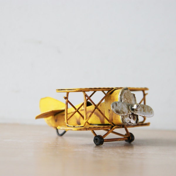 Biplane Metal Decor - Etsy