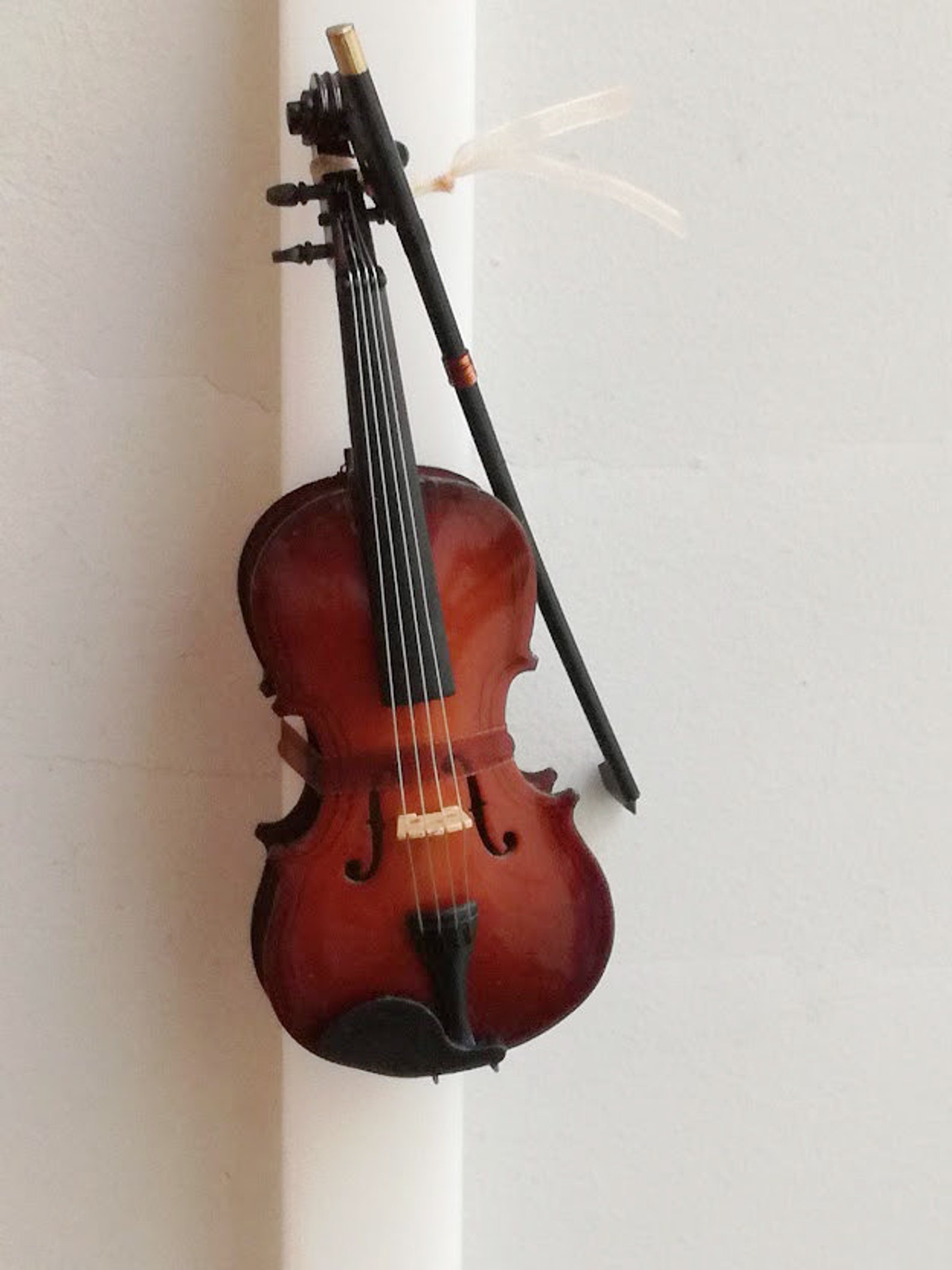 Violin Easter Candle White Greek Easter Candle With Vintage | Etsy