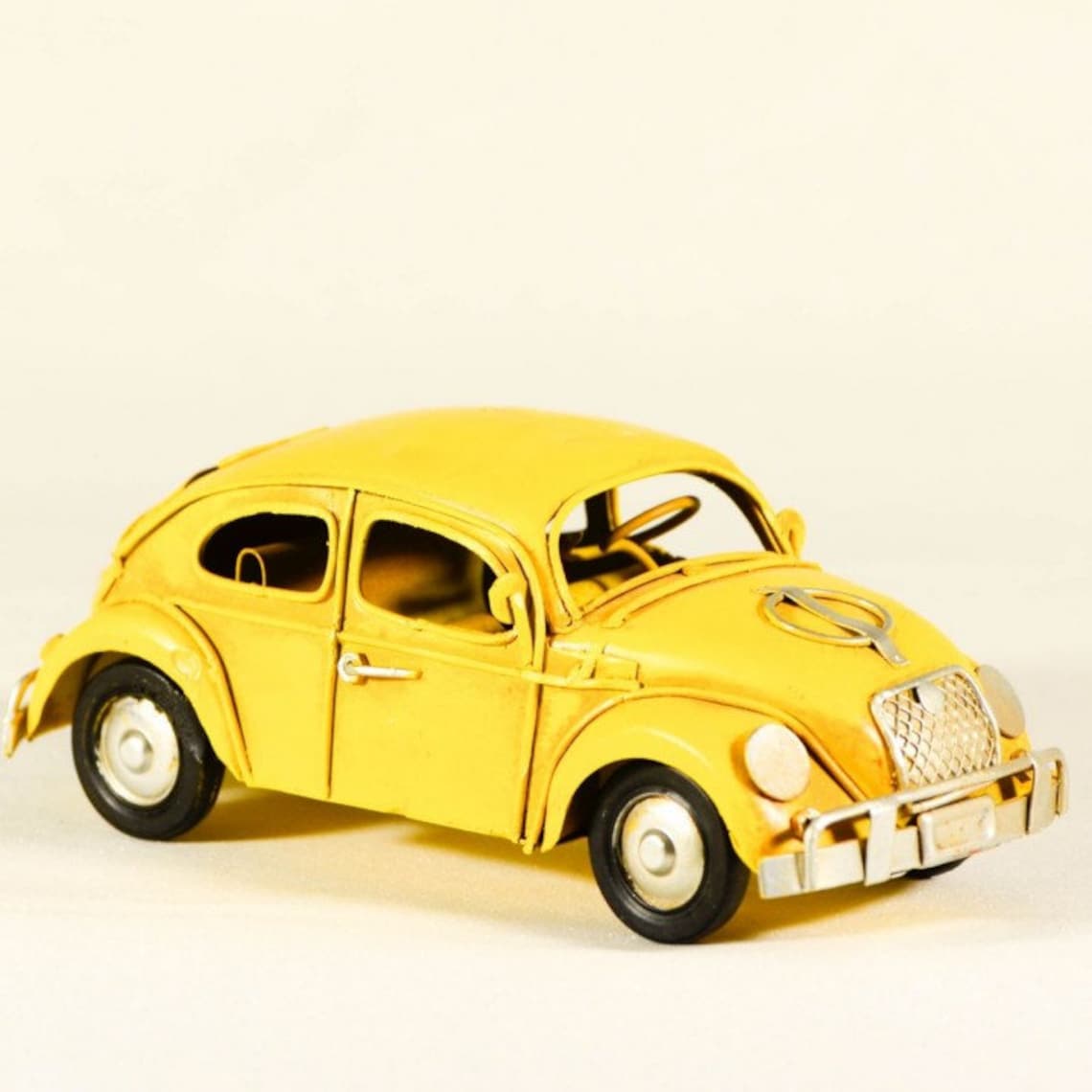 Yellow Bug Car Miniature Collectible Bug Car Miniature | Etsy