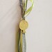 Fish Metal Keychain Fish Key Ring on Blue Silicon Cord With - Etsy