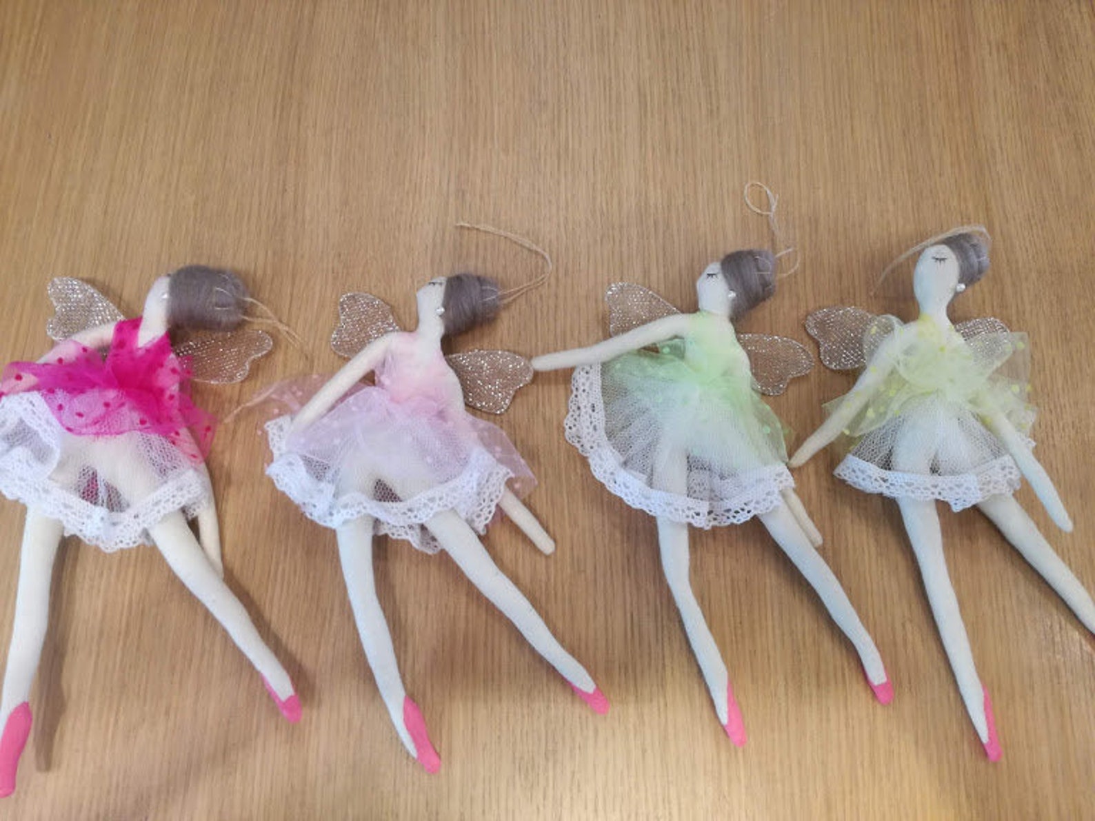 Ballerina Pink Plushie Stuffed Ballerina Doll Ballerina in - Etsy