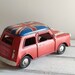 Red Mini Car Miniature With British Flag Vintage Collectible - Etsy