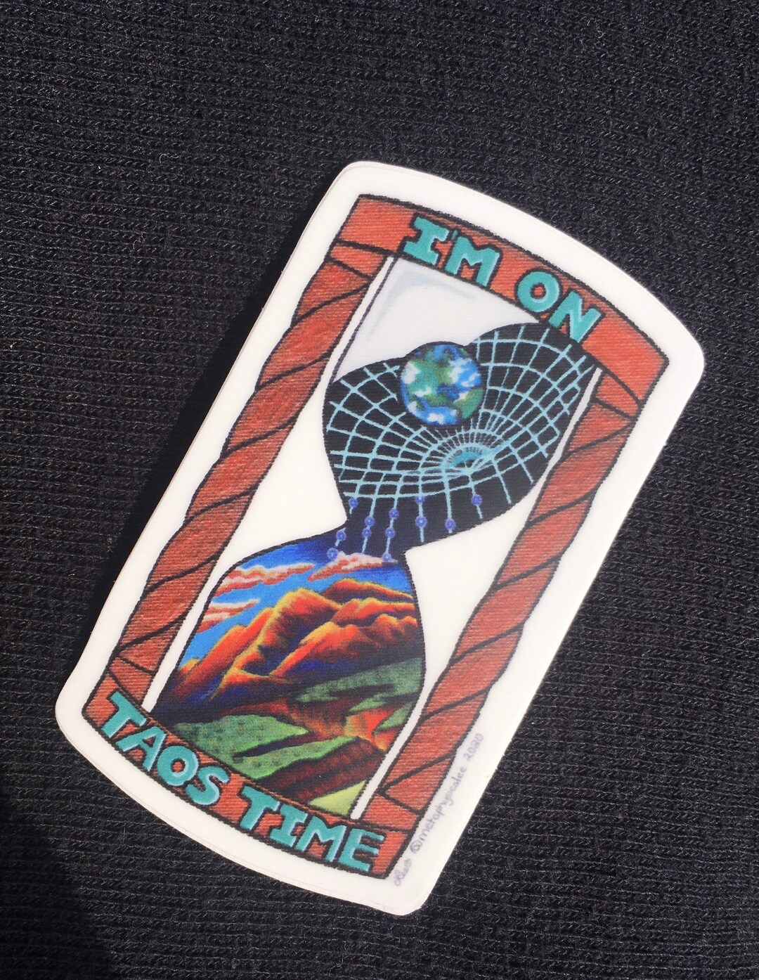 I’m on Taos Time Original Cutout 3x3 Decal Sticker Stocking Stuffer - Etsy