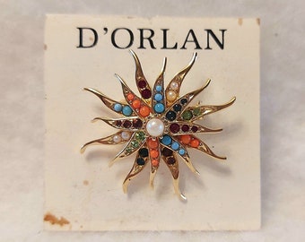 D Orlan Brooch | Etsy