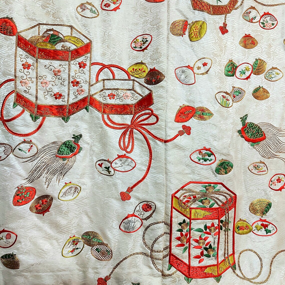 Museum Class Antique Edo Period Bunka Period Crane Turtle Kai - Etsy