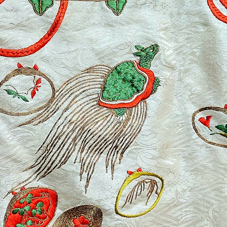 Museum Class Antique Edo Period Bunka Period Crane Turtle Kai - Etsy