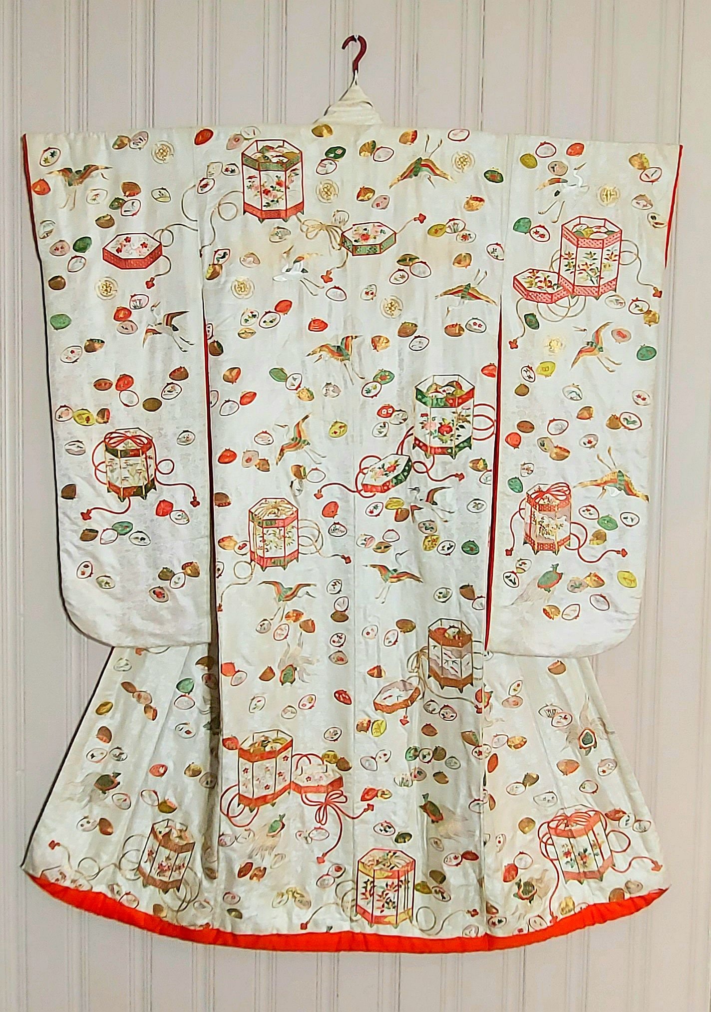 Museum Class Antique Edo Period Bunka Period Crane Turtle Kai - Etsy