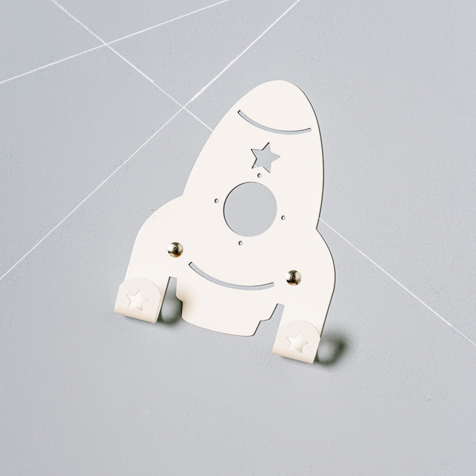 Retro Spaceship Coat Rack / Space Rocket Towel Hook / | Etsy