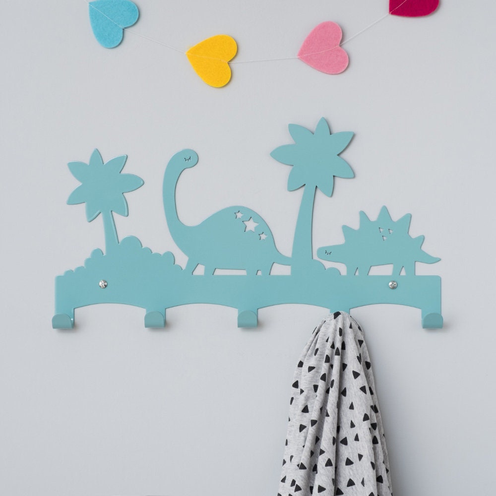 Dinosaurs Coat Rack - Etsy
