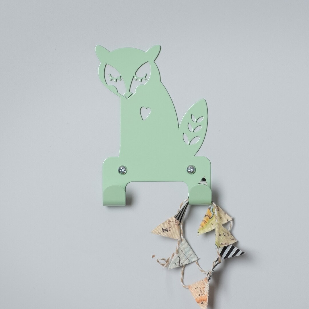 Fox Wall Hook - Etsy