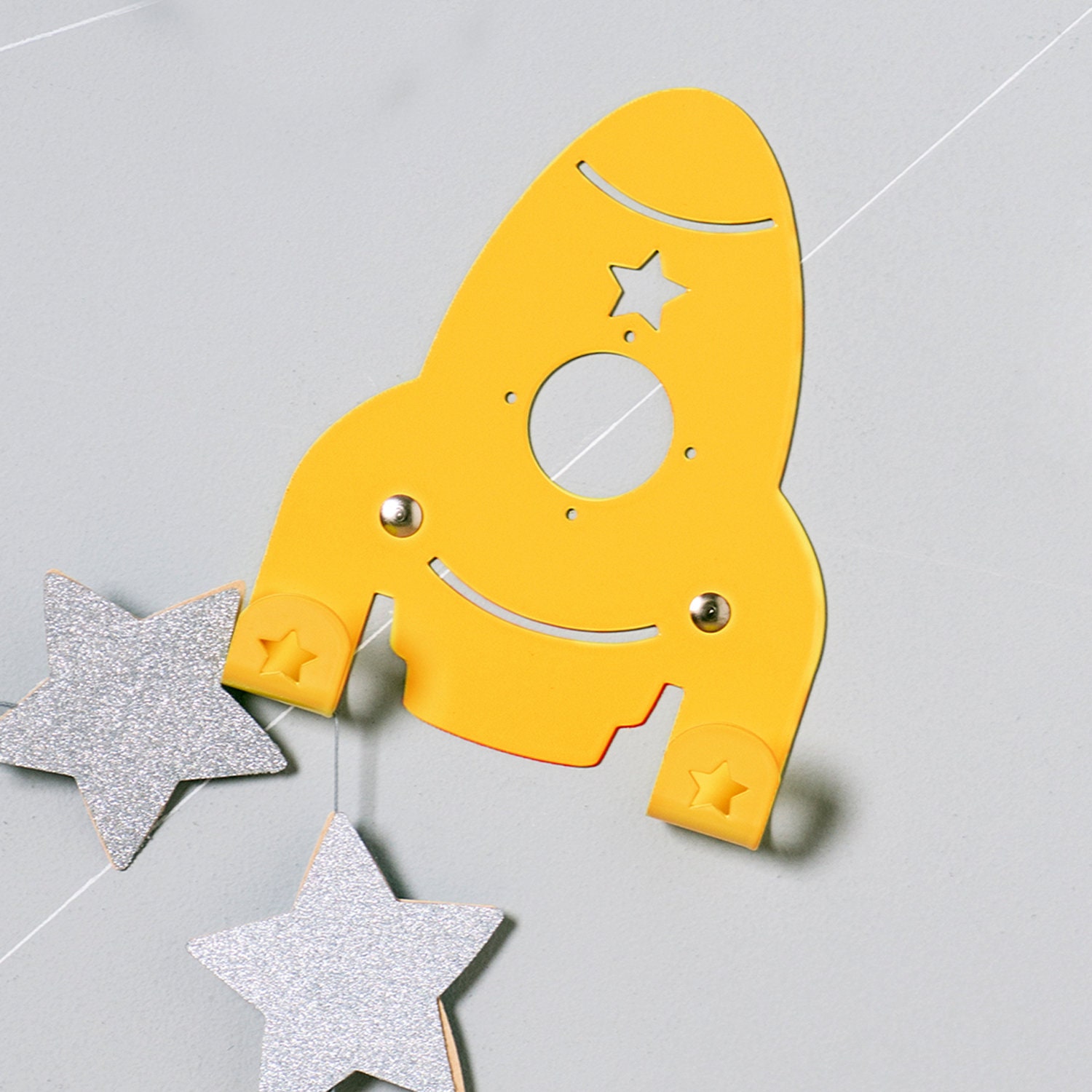 Retro Spaceship Coat Rack / Space Rocket Towel Hook / - Etsy UK