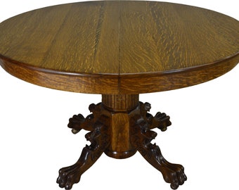 Claw foot table | Etsy