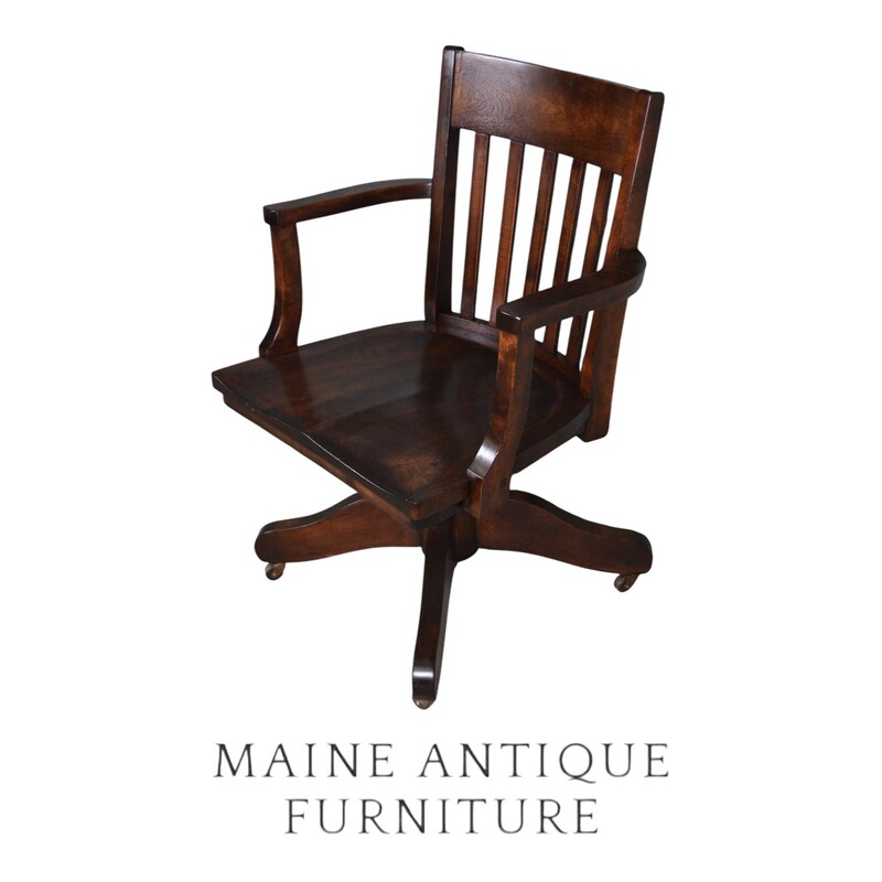 Bankers Chair - Etsy