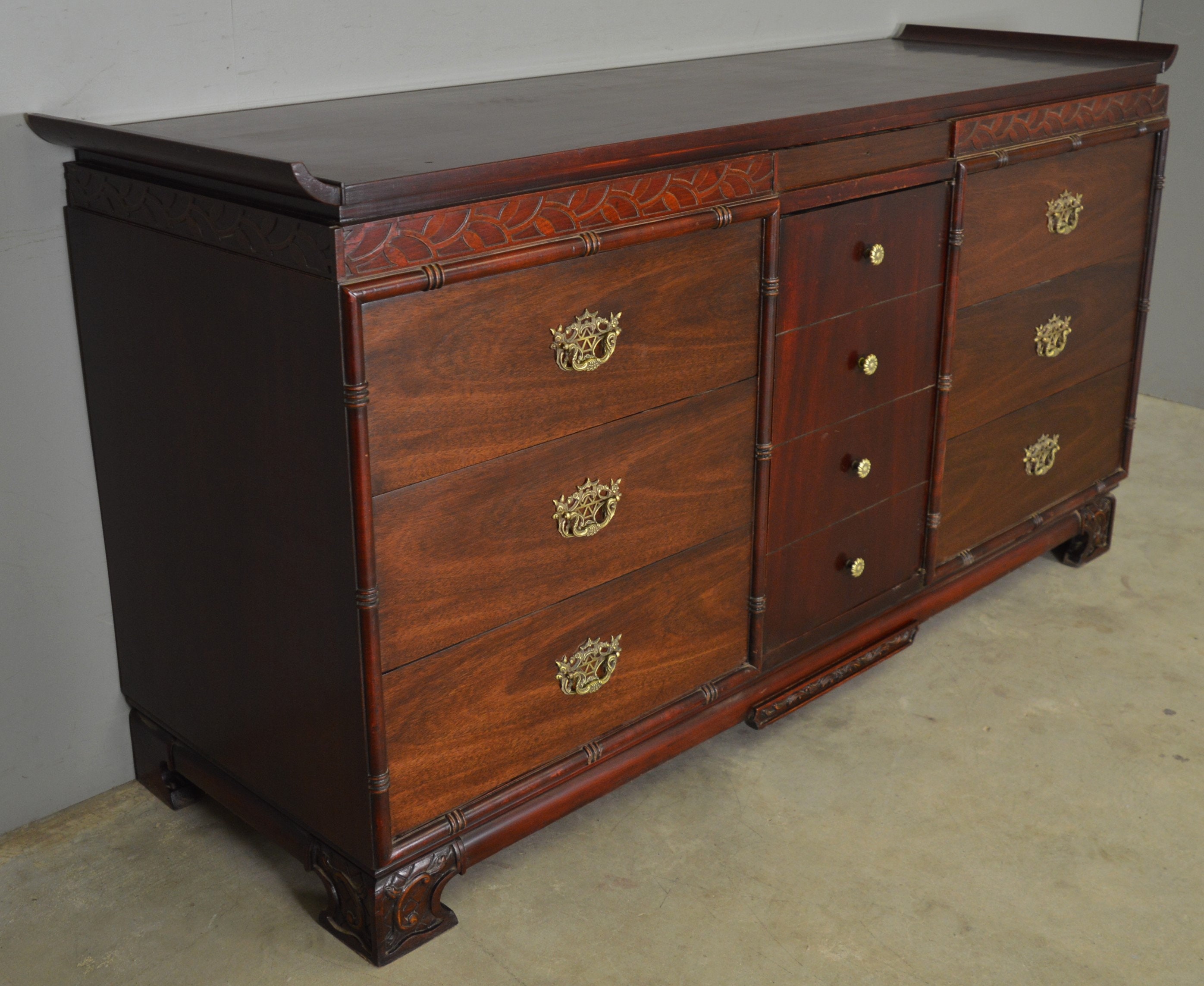 Antique Mahogany 6 Piece Bedroom Set 21950 - Etsy