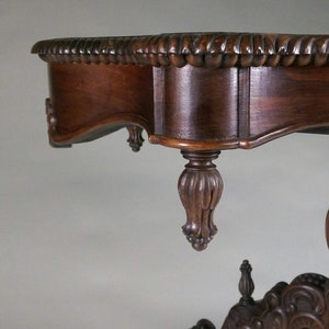 Antique Rosewood Center Table - Belter Quality #22079 - Etsy