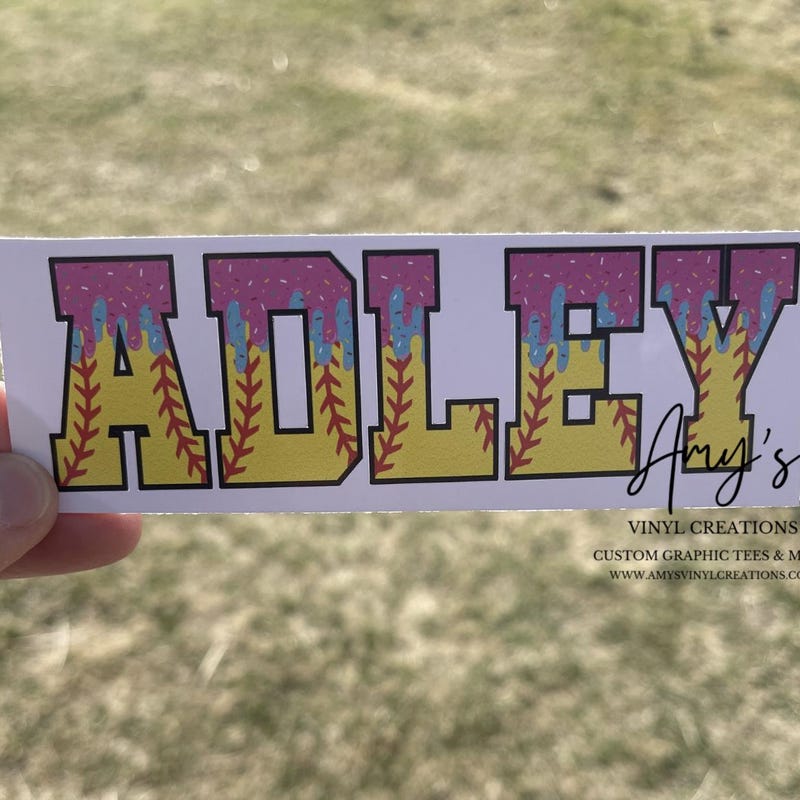 Icecream Labels Custom - Etsy