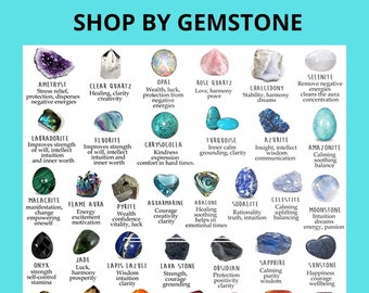 Gemstone Chart - Etsy