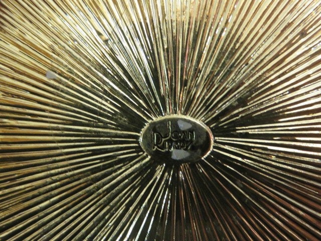 Joan Rivers TRINKET BOX with Crystal Brooch AND Earrings - S3212