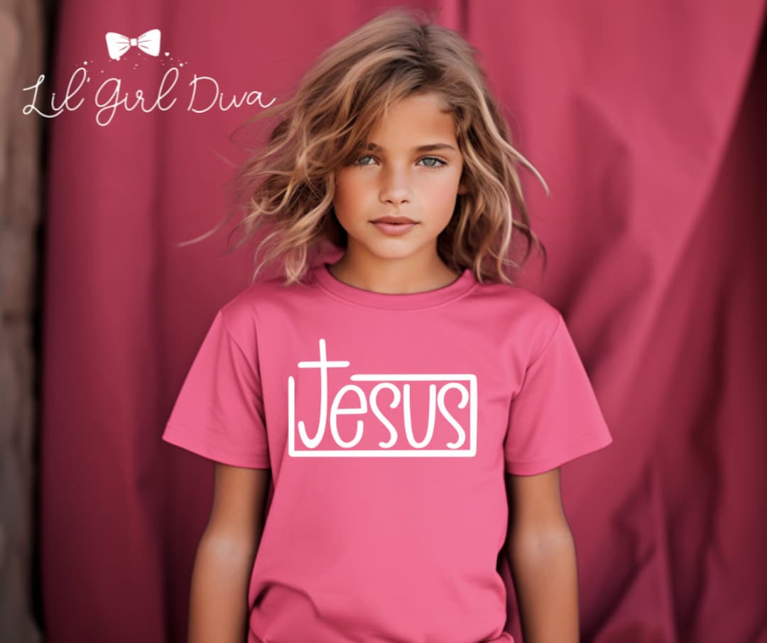 Jesus Kids Shirt, Unisex Kids Shirts, Religious Shirts, Shirts for Kids ...
