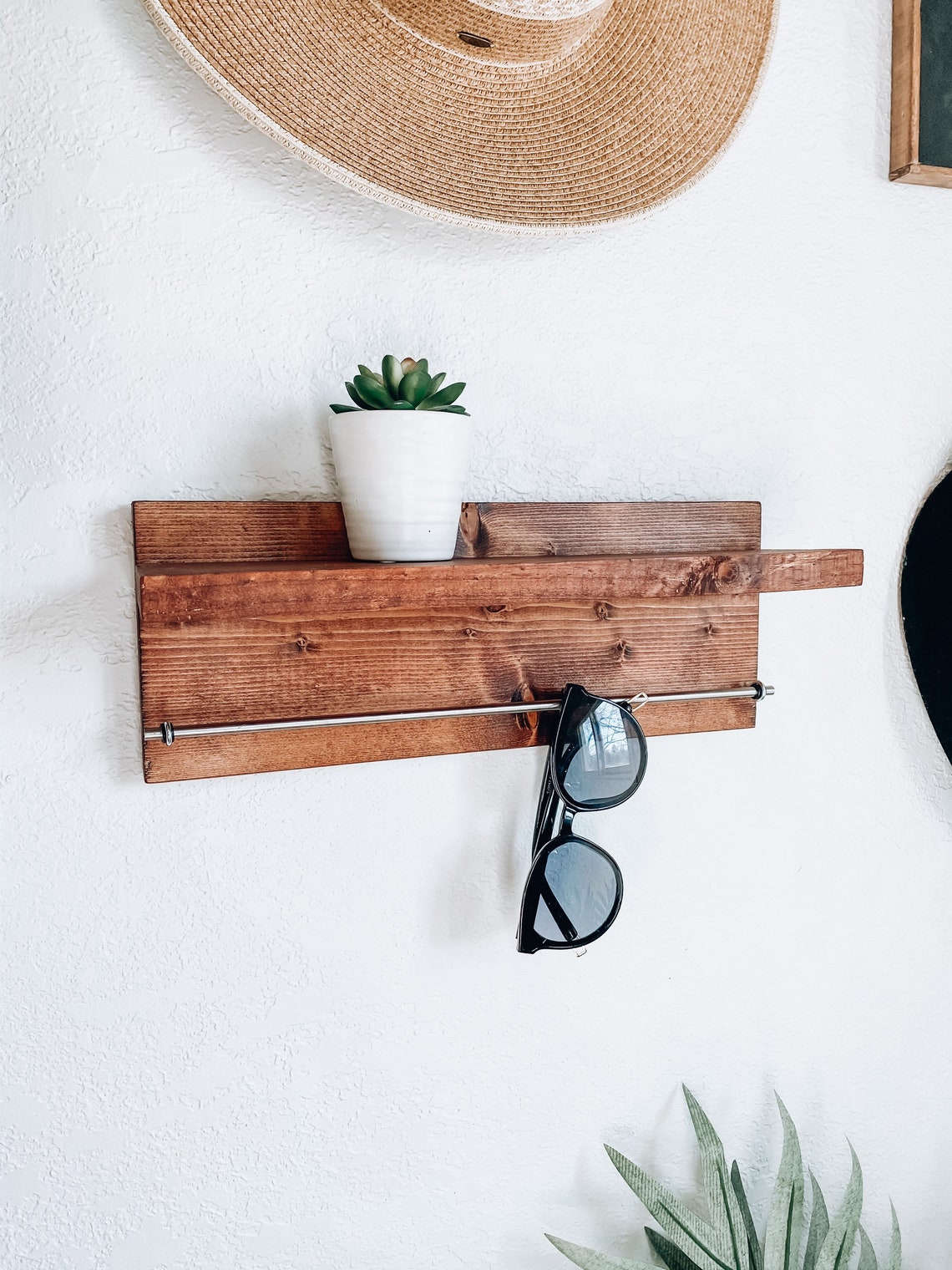 Sunglass Display with Shelf Sunglass Holder Sunglass Rack | Etsy