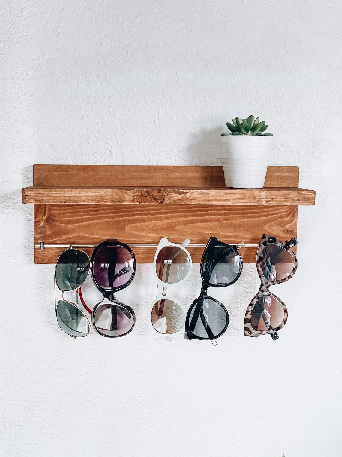 Sunglass Display with Shelf Sunglass Holder Sunglass Rack | Etsy