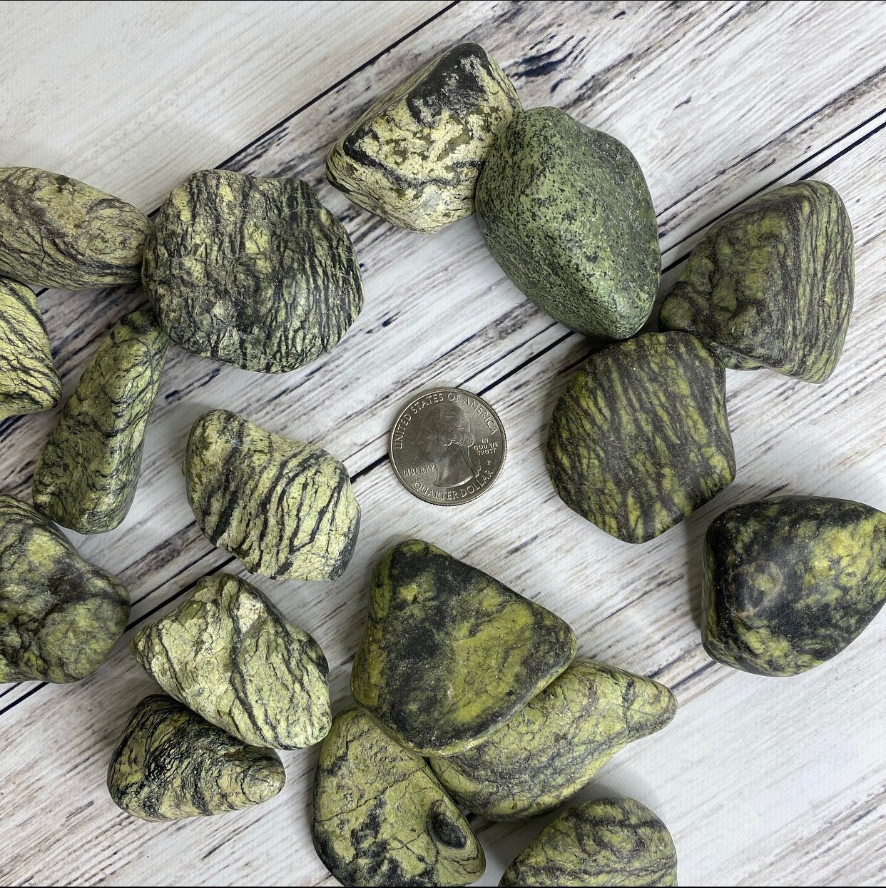 Serpentine Crystals - Etsy