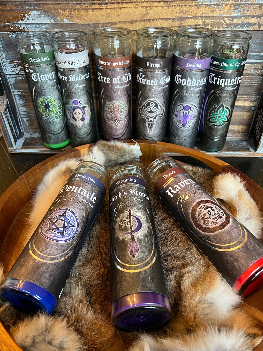 7 Day Ritual Candle - Pagan, Witch, Spell Candles - Etsy