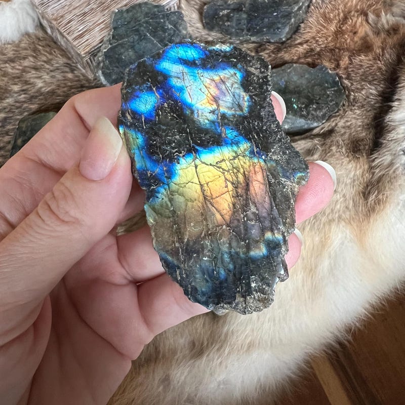Labradorite Slab - Etsy