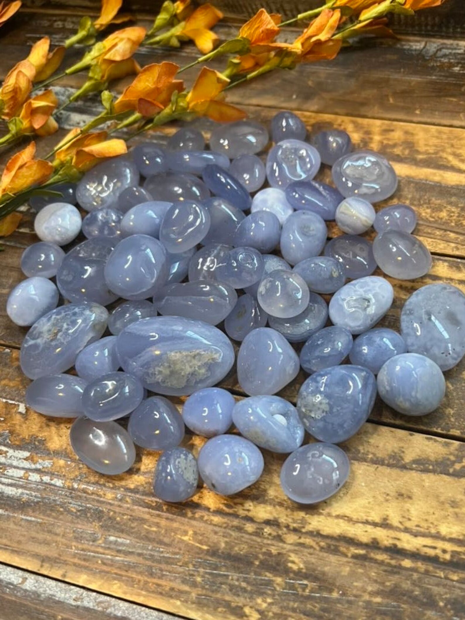 Blue Lace Agate Crystals - Etsy