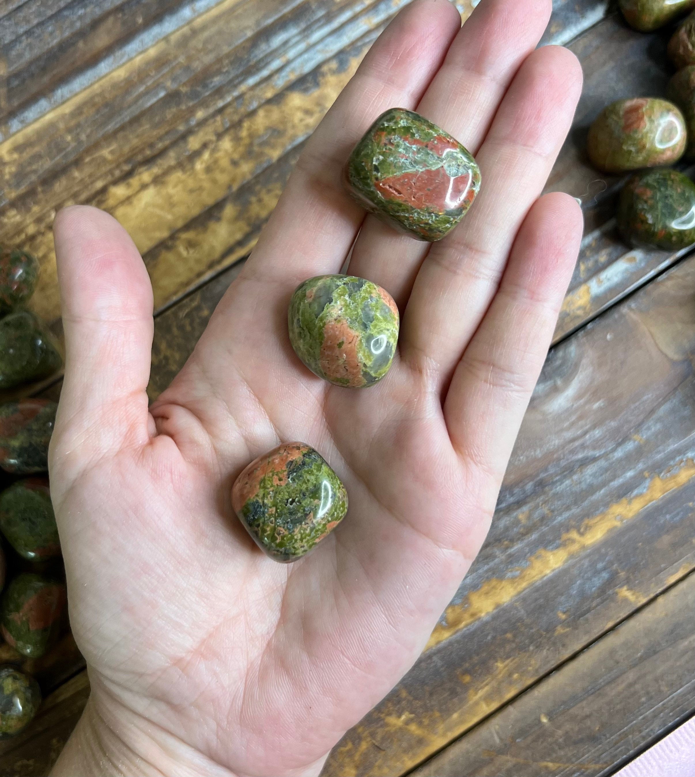 Unakite Crystals - Etsy