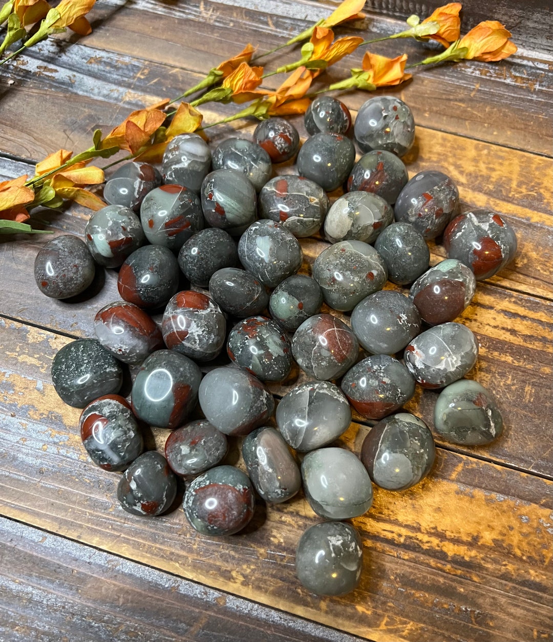 African Bloodstone Crystals - Etsy