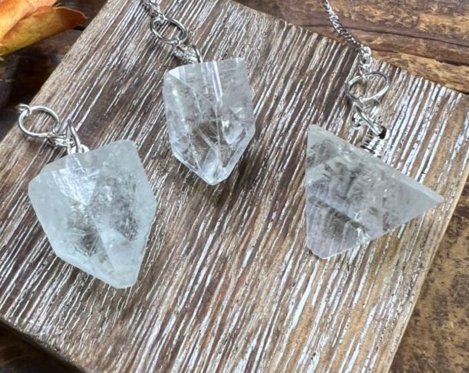 Apophyllite Point Pendulum - Crystals - Etsy