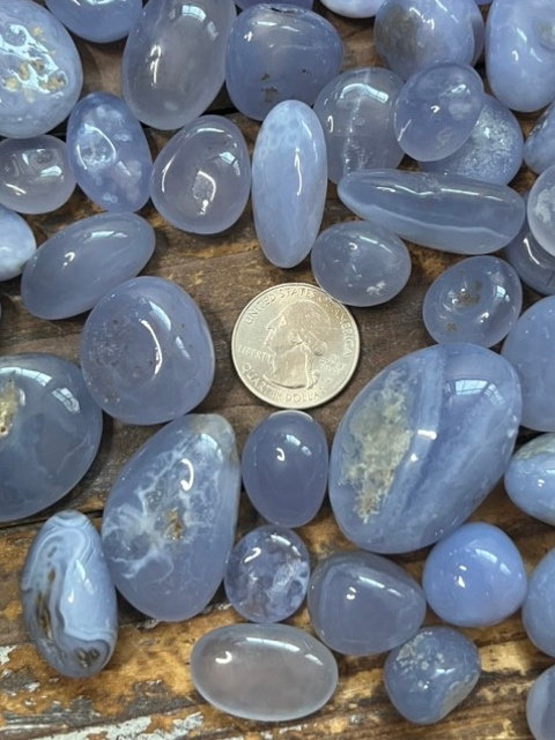 Blue Lace Agate Crystals - Etsy