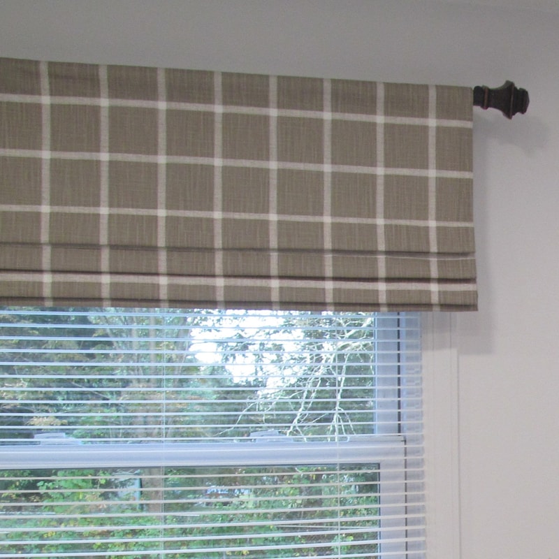 Windowpane Curtains - Etsy
