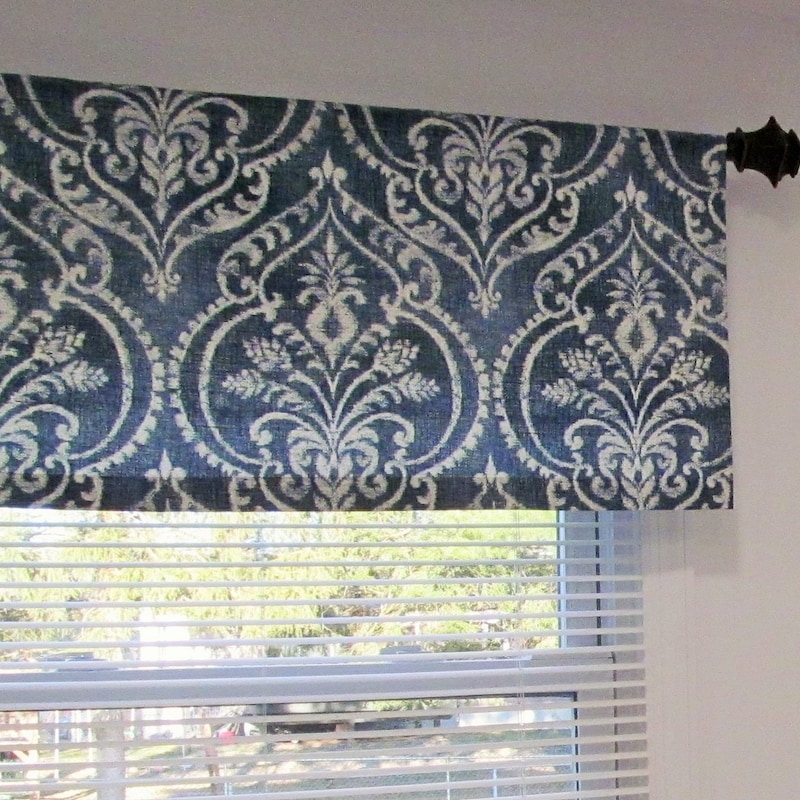 Blue Valances - Etsy