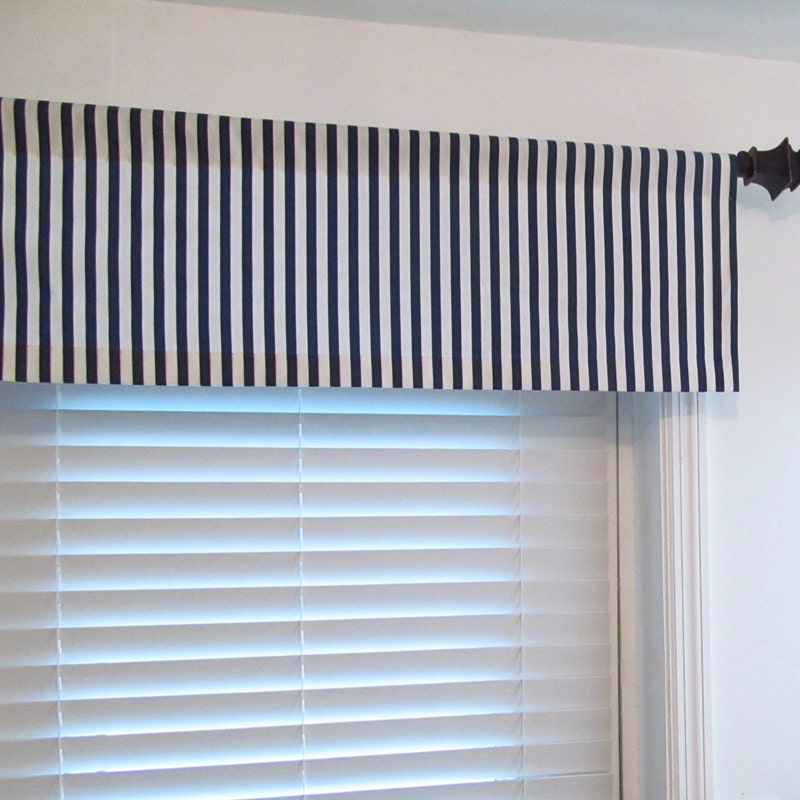 Striped Valance - Etsy