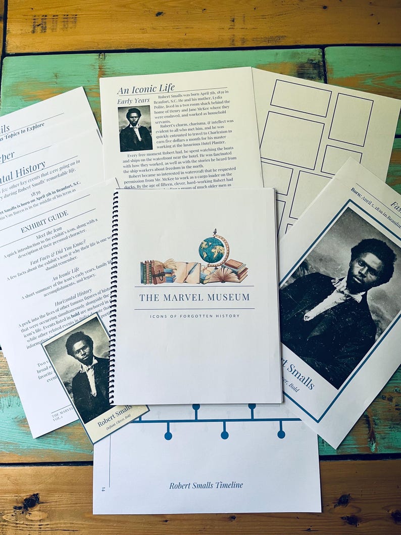 Robert Smalls Learning Guide (from the Marvel Museum: History Like You ...