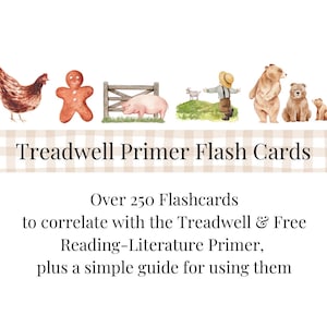Treadwell Primer Flashcards and Simple Guide - Etsy