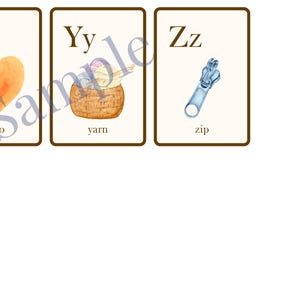 A Homemaker's Alphabet Cards - Etsy