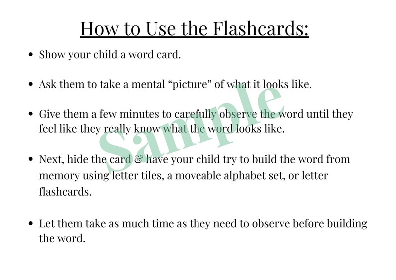 Treadwell Primer Flashcards and Simple Guide - Etsy