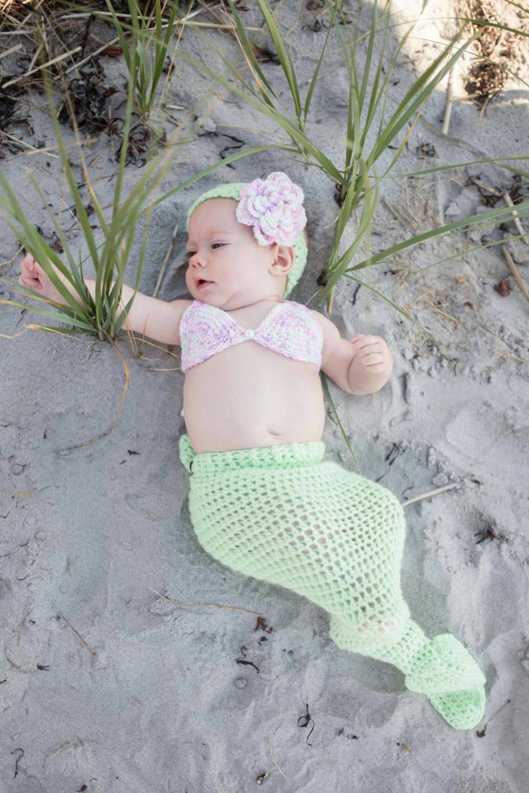 Baby Mermaid Costume & Photo Prop - Etsy