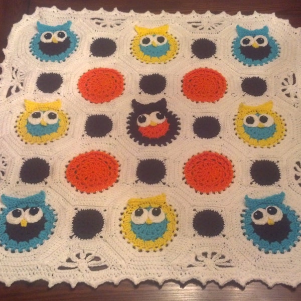 Owl Baby Blanket - Etsy