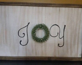 Christmas Wall Decor Joy - Etsy