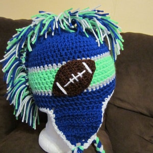 Football Mohawk Hat - Etsy
