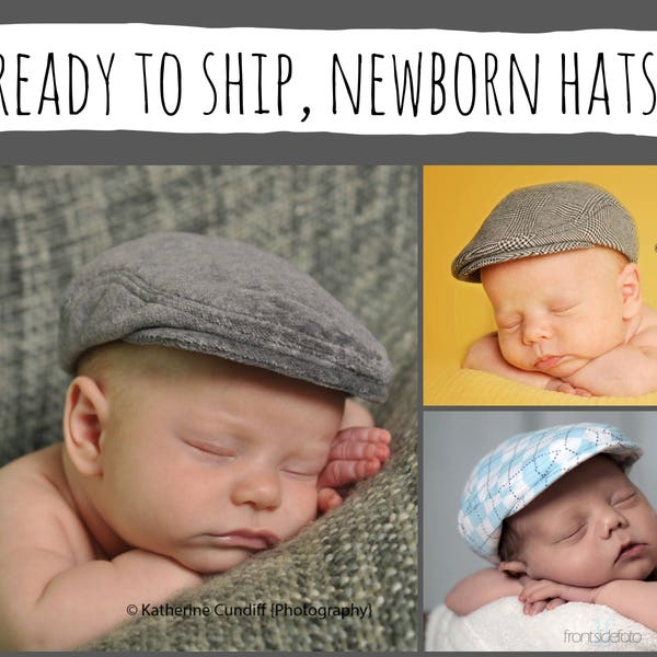 Newborn Newsboy Hat - Etsy